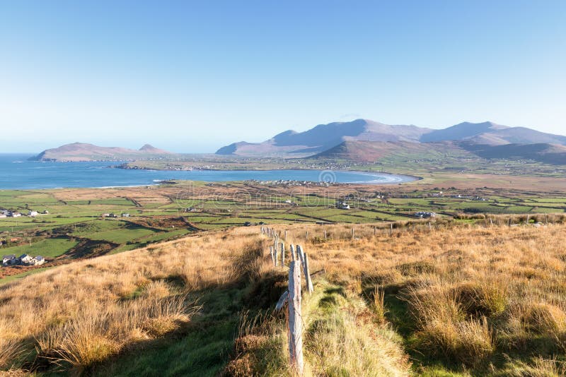 View from Brandon Point, Dingle Peninsula Stock Photo - Image of cloud ...