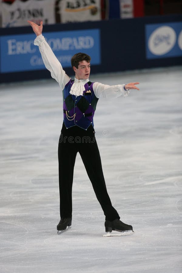 Brandon mroz editorial stock image. Image of program, skating - 7092644