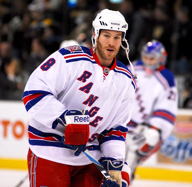 Brandon Prust New York Rangers #8. Editorial Image - Image of player ...