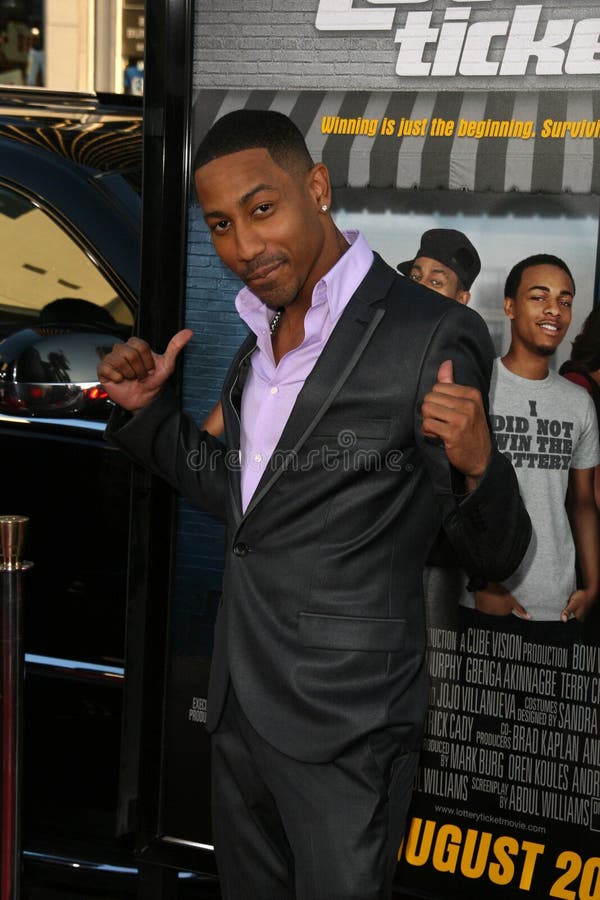Brandon T Jackson foto editorial. Imagen de jackson, mundo - 25006891