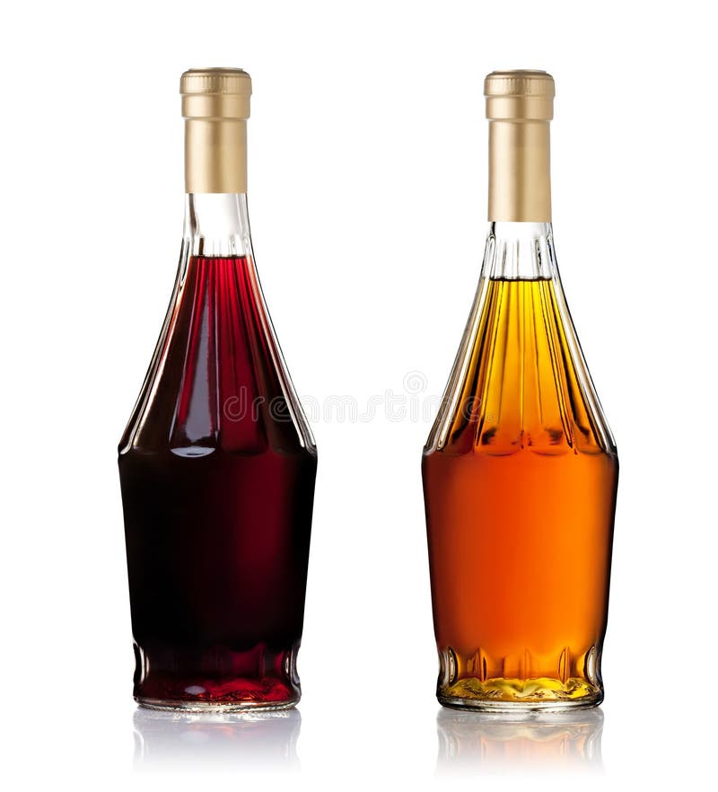 Bottles of Traditional Syrup Stock Image - Image of syrup, decorative ...