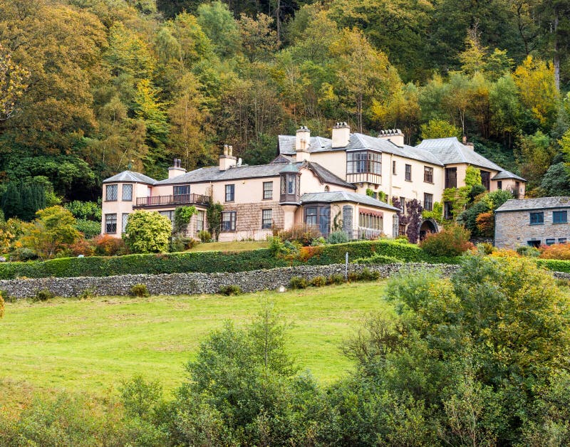 Brantwood fotografia editoriale. Immagine di paesaggio - 63593046