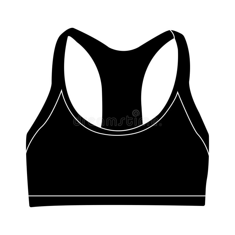 Bras icon stock vector. Illustration of lingerie, fabric - 285783979