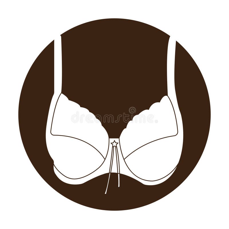 Bras icon stock vector. Illustration of front, modern - 285783992