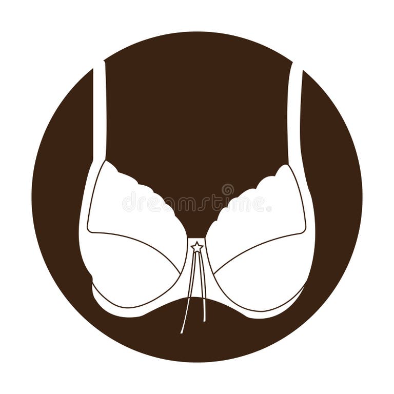 Bras icon stock vector. Illustration of front, modern - 285783992