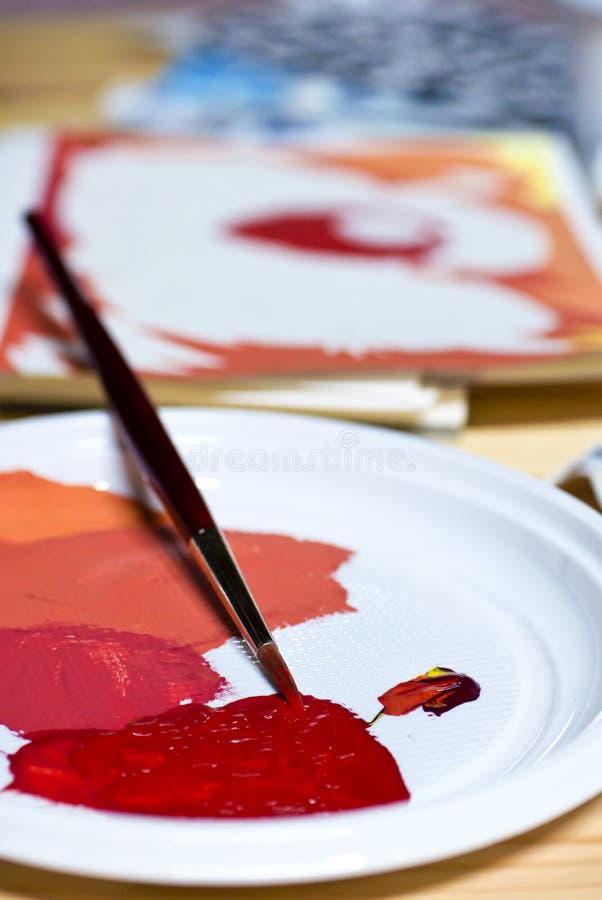 Brash painting stock image. Image of identity, notes - 17749815