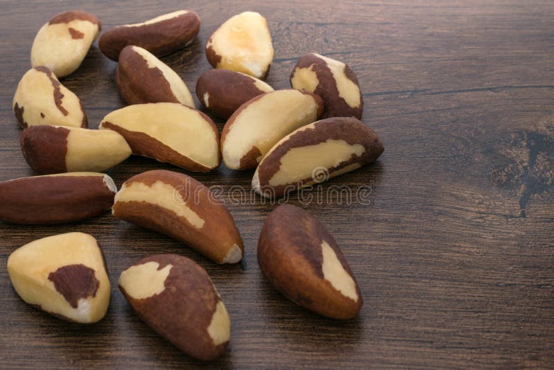 Brasil nuts stock photo. Image of nature, closeup, opened - 63617046