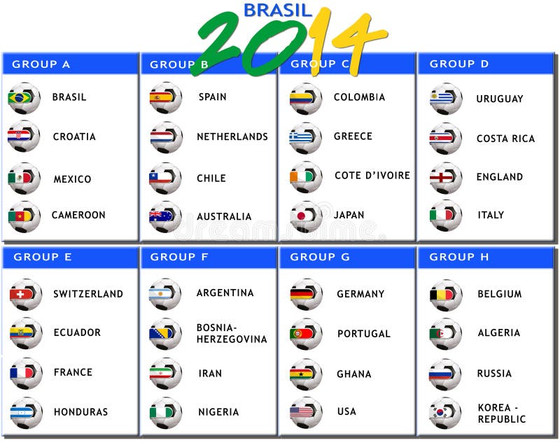 Brasil 2014 play scheme stock illustration. Illustration of game - 37083694