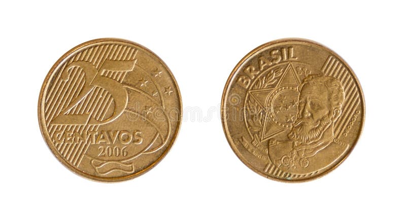 Brasilian coin stock photo. Image of market, gold, coin - 59323052