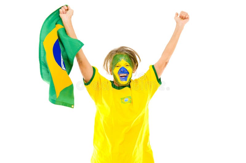 Brasiliano felice immagine stock. Immagine di felicità - 14426331