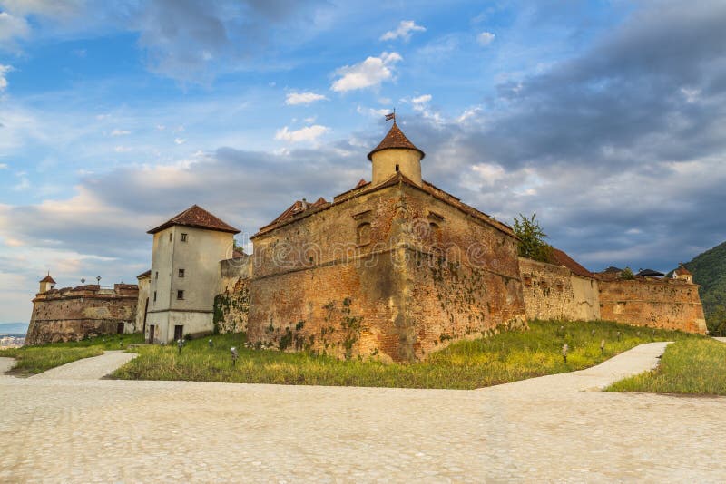 Brasov Citadel stock photo. Image of destination, monument - 33168040