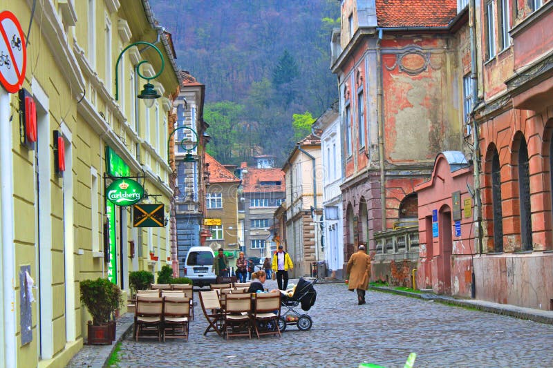 Brasov city editorial photography. Image of town, architectural - 37407787