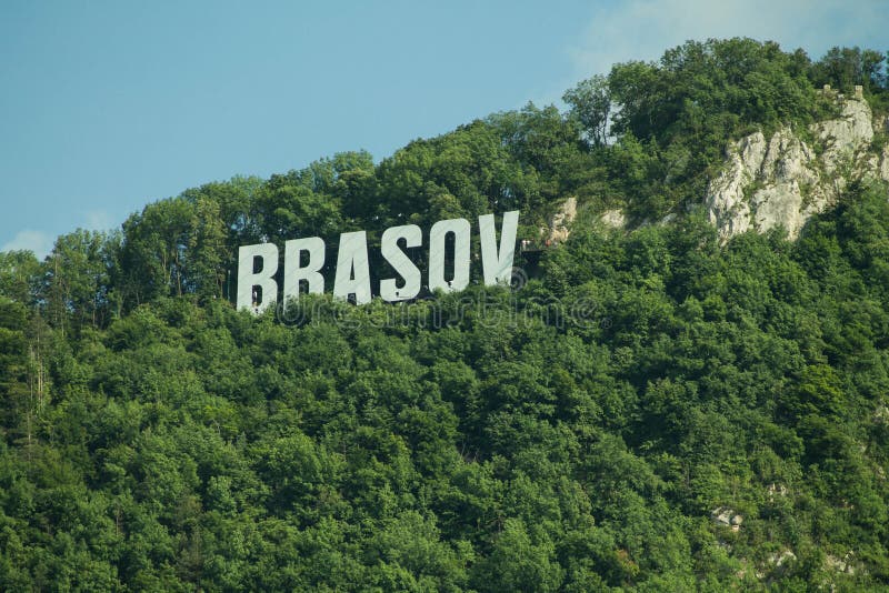 Brasov landmark stock image. Image of landscape, romania - 57021573