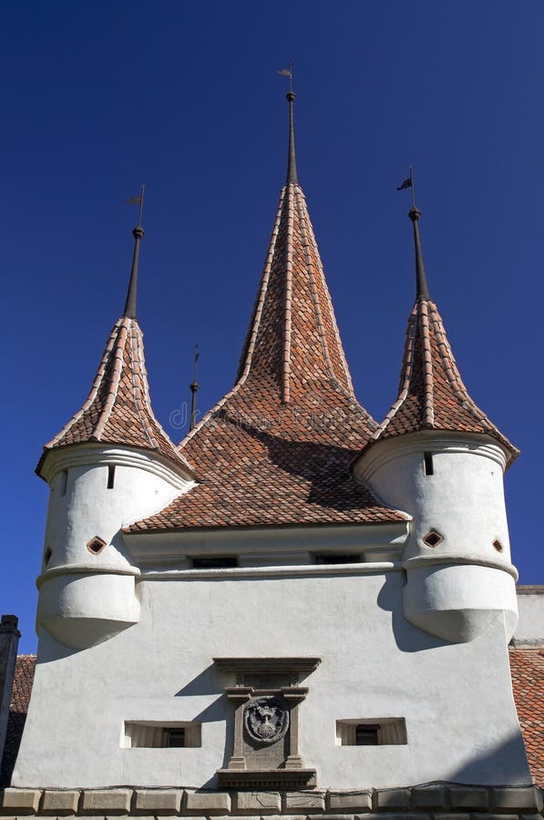 Brasov stock image. Image of transylvania, tower, fortification - 45533015