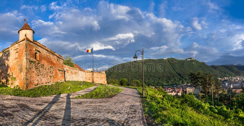 Brasov-upper view stock image. Image of brasov, mountain - 33267585