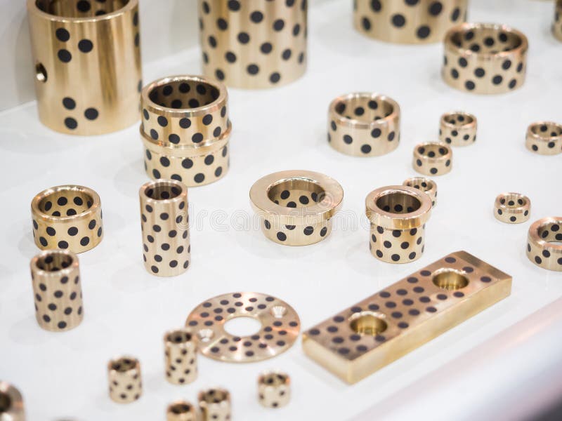 Brass Bush Oil less, Accuracy Part for High Precision Machine Stock ...
