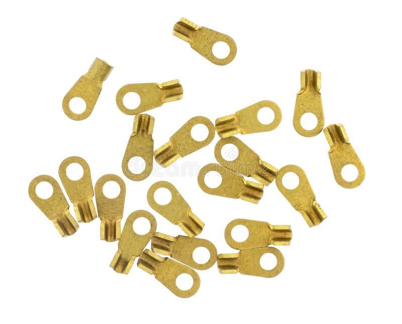 Grounding Terminal on the Electrical Cabinet Stock Image - Image of ...