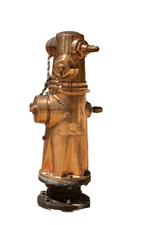 Brass Fireplug stock image. Image of water, brass, shiny - 19723241
