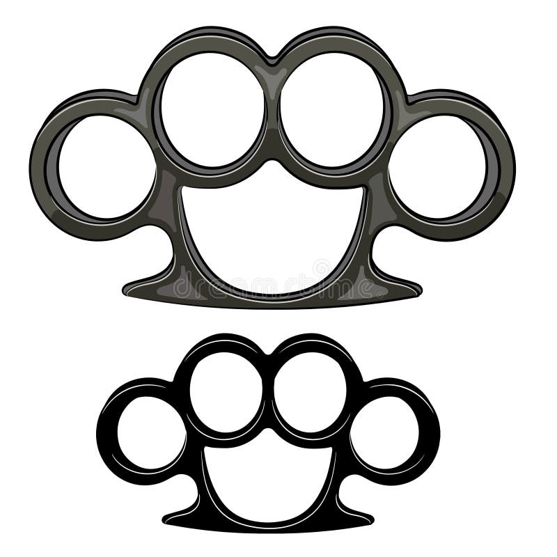 Brass Knuckles Stock Illustrations – 1,458 Brass Knuckles Stock ...