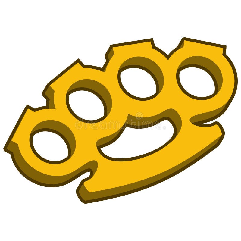 Brass Knuckles Stock Illustrations – 1,458 Brass Knuckles Stock ...