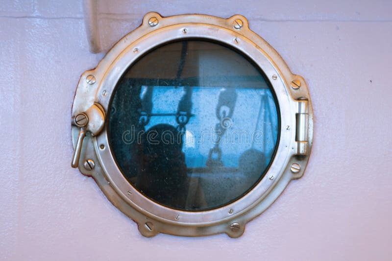 Circular Porthole Blue Ship Side Stock Photos - Free & Royalty-Free ...