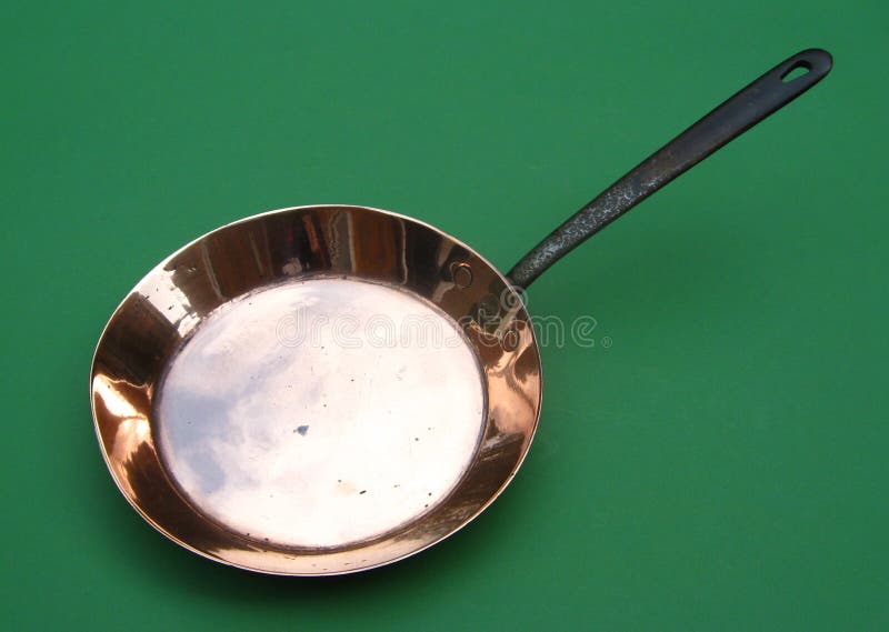 Copper Skillet stock photo. Image of kitchenware, copper - 30158874