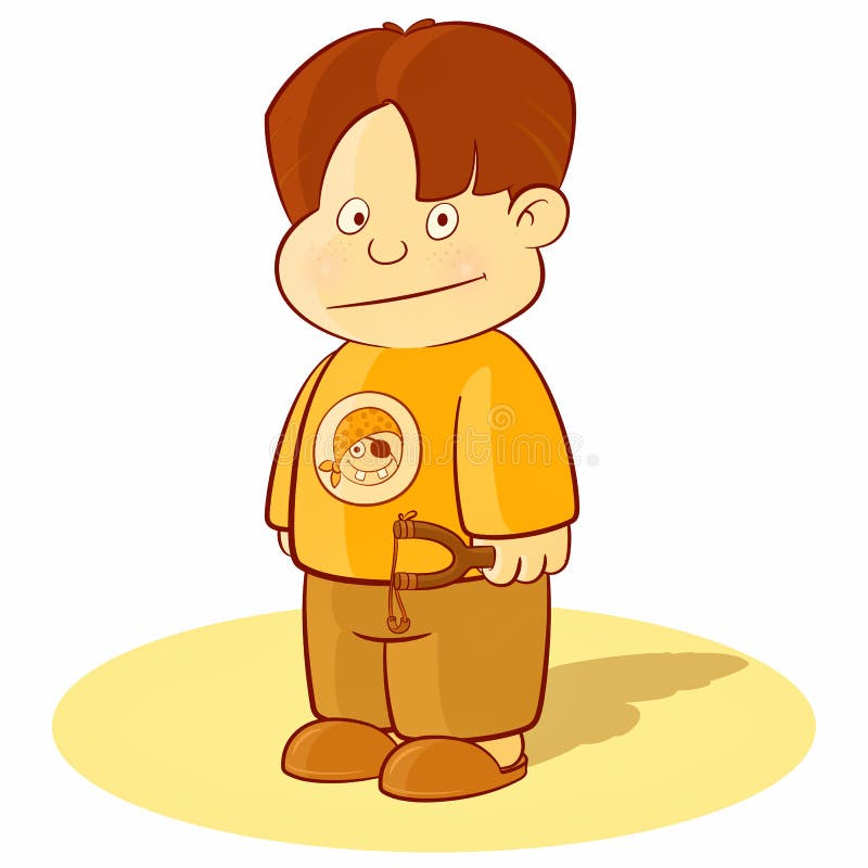 Brat Boy stock vector. Illustration of cruel, grumpy - 17498058