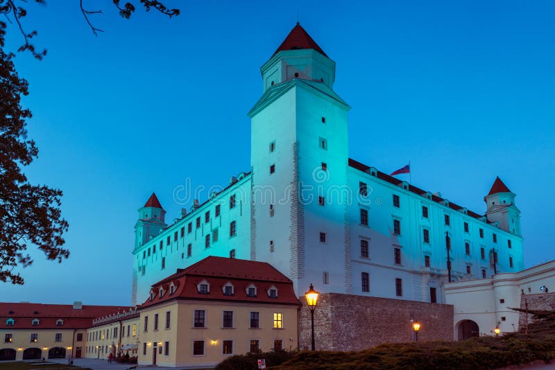 Bratislava Castle stock image. Image of castle, monument - 39829499