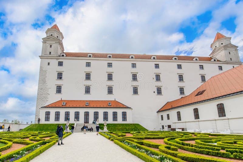 Bratislava Castle or Bratislavsky Hrad in Bratislava, Slovakia ...