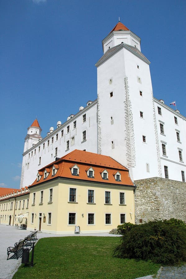 Bratislava castle stock image. Image of white, historical - 35067047