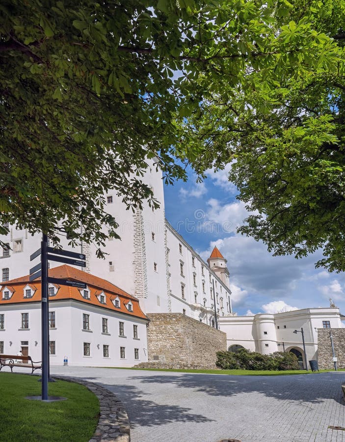 Bratislava Castle, the Main Castle of Bratislava, the Capital of ...
