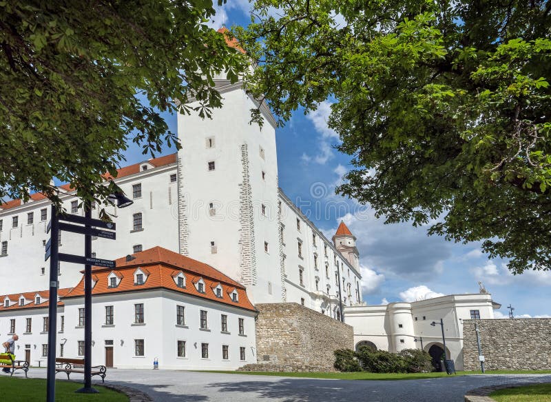 Bratislava Castle, the Main Castle of Bratislava, the Capital of ...