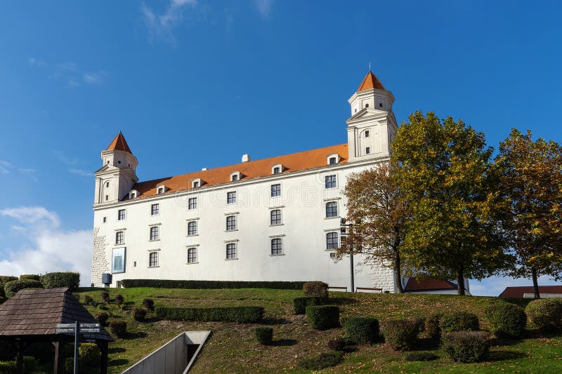 Bratislava Castle, the Main Castle of Bratislava, the Capital of ...