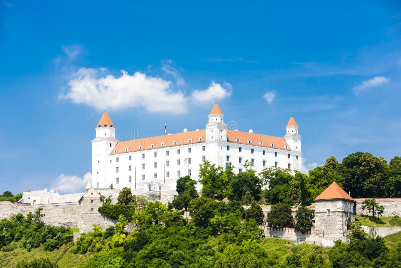 Bratislava Castle, Slovakia Stock Photo - Image of world, capital ...