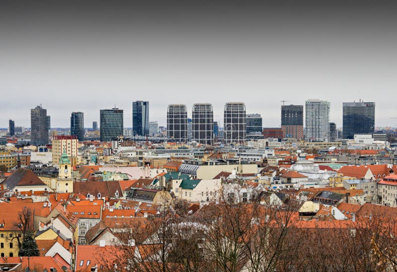 Bratislava stock photo. Image of bratislava, modern - 208485508