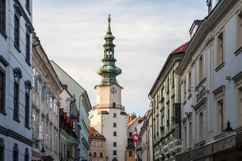 Bratislava Old Town in Slovakia Editorial Image - Image of hall ...