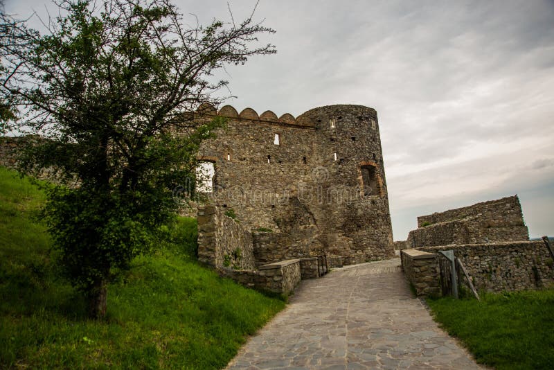 BRATISLAVA, SLOVAKIA : the Ruins of Devin Castle Near Bratislava in ...