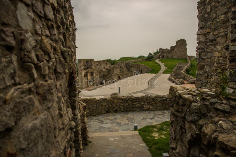 BRATISLAVA, SLOVAKIA : the Ruins of Devin Castle Near Bratislava in ...