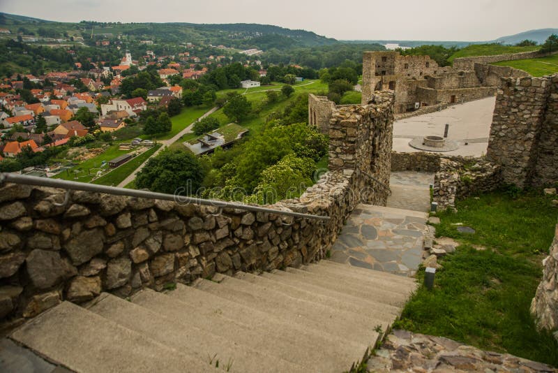 BRATISLAVA, SLOVAKIA : the Ruins of Devin Castle Near Bratislava in ...