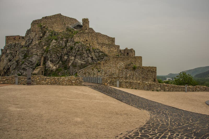 BRATISLAVA, SLOVAKIA : the Ruins of Devin Castle Near Bratislava in ...