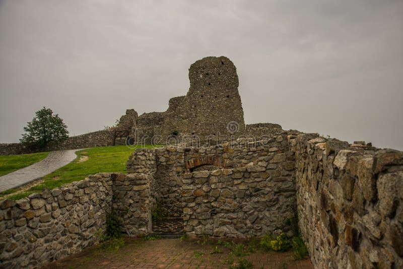 BRATISLAVA, SLOVAKIA : the Ruins of Devin Castle Near Bratislava in ...