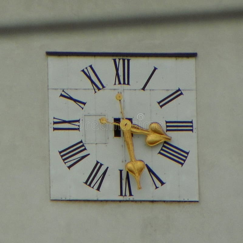 Bratislava, Slovakia, St. Martin S Cathedral, Clock on the Cathedral ...