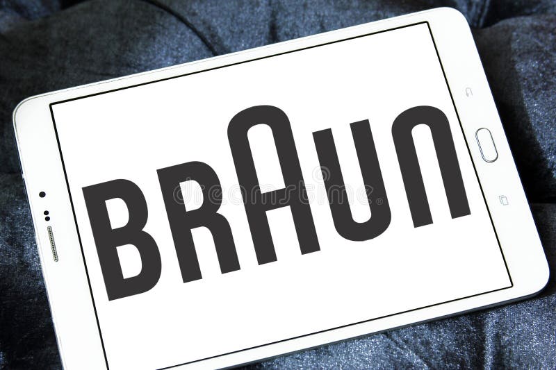 Braun logo editorial photography. Image of famous, appliance - 97063207