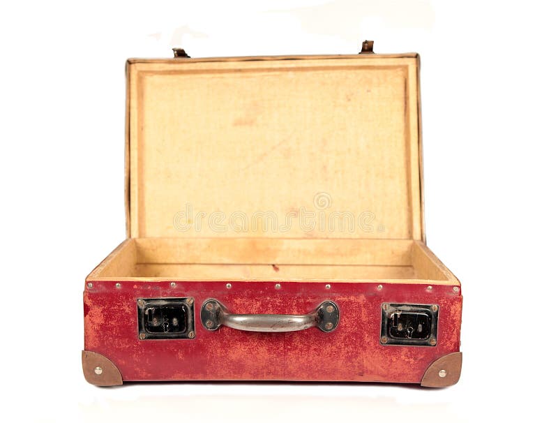 Offener Koffer V?llig Verpackt Mit Der Kleidung Und Den Zus?tzen Der ...