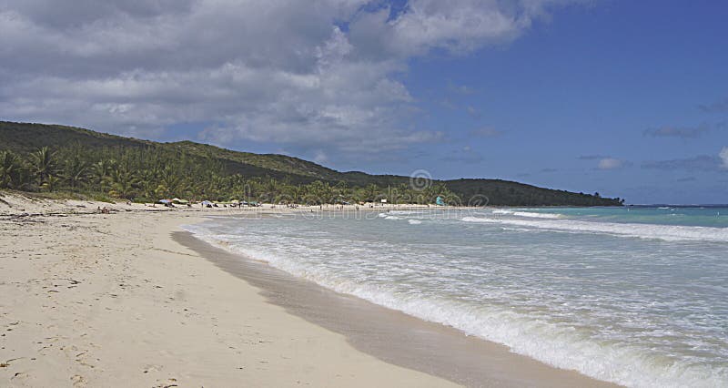 Brava Beach, Culebra Island, Puerto Rico Stock Photo - Image of ...