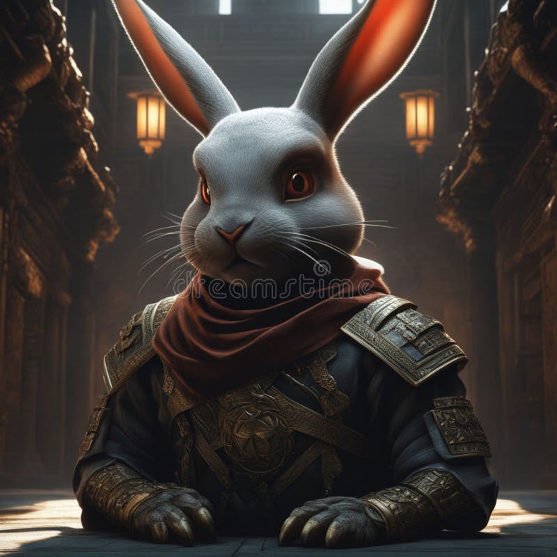 Warrior Rabbit Stock Illustrations – 271 Warrior Rabbit Stock ...