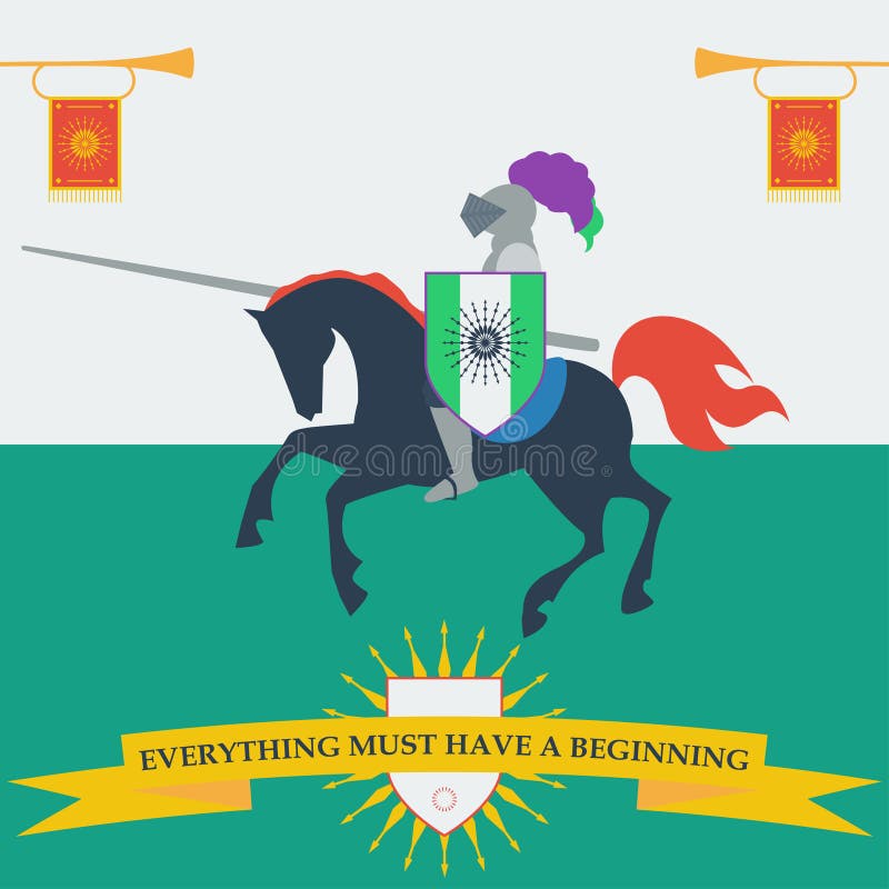 Knight Slogan Stock Illustrations – 215 Knight Slogan Stock ...
