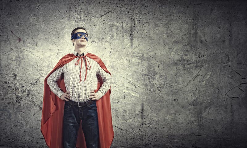 Brave superhero stock image. Image of cape, body, career - 42085925