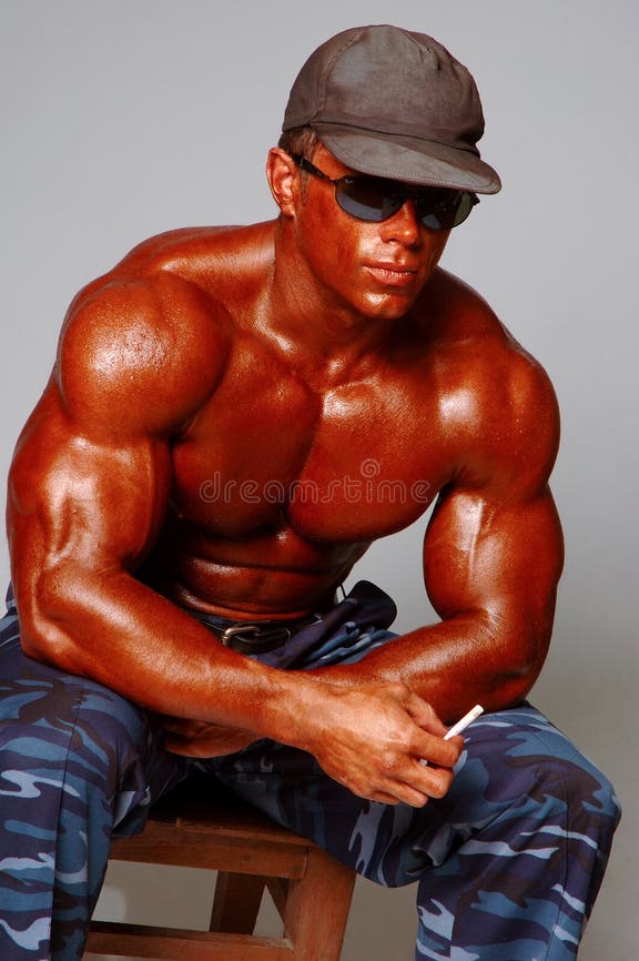 Brawny Man Silhouette Stock Photos - Free & Royalty-Free Stock Photos ...