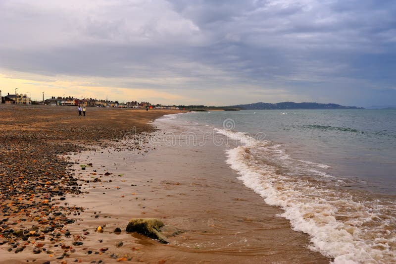 Bray Beach stock photo. Image of ocean, vacation, summer - 5922450